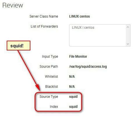 Install Squid Webmin And Sent Data To Splunk With CentOS 7