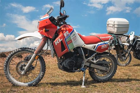 Motorrad Vergleich Ktm 640 Lc4 Adventure 2005 Vs Kawasaki Klr 500 1987