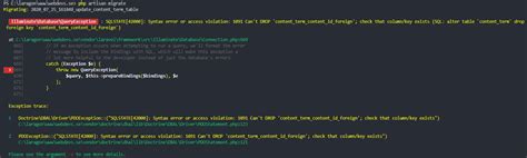 Laravel Solution I Need To Update Existing Foreign Key But I Cant