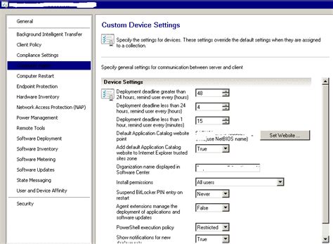 Sccm Client Settings Notification And Restart Questions Rsccm