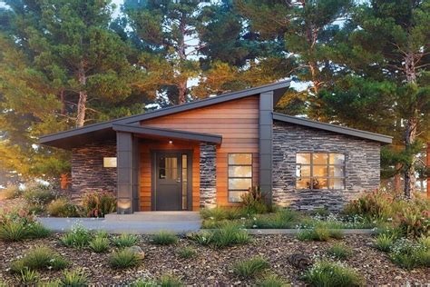 Modern Wood Small House
