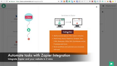 integrate your website with zapier youtube