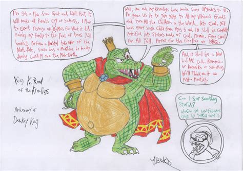 King K Rool By Jwbtheuncanny On Deviantart