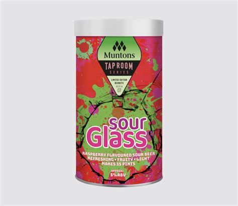 Raspberry Sour Muntons