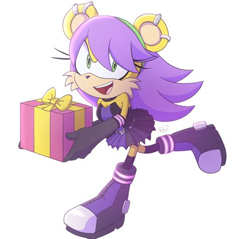 Mina Mongoose Holding A T For Sonics Birthday By Najla Jacinta On