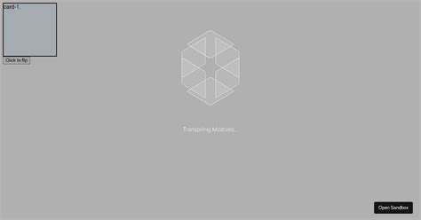 React Flip Card Forked Codesandbox