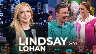 Linday Lohan Starred In Five Iconic Snl Sketches Watch