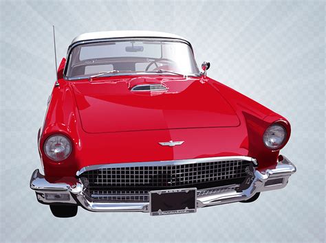 포드 썬더버드 빈티지 자동차 Png Pngwing