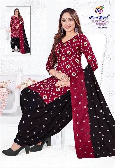 Nand Gopal Patiyala Express Vol 1 Cotton Ptiyala Salwar Suits At Best Online Rate Wholesaler Surat
