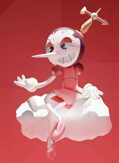 Artstation Hilda Berg From Cuphead