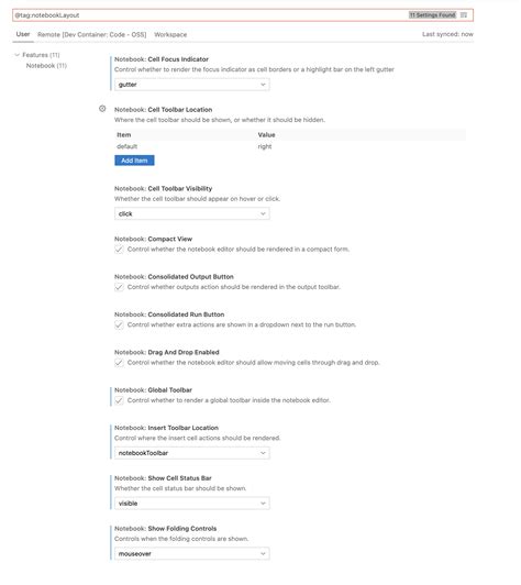 Proposal For Default Notebook Layout · Issue 125454 · Microsoftvscode