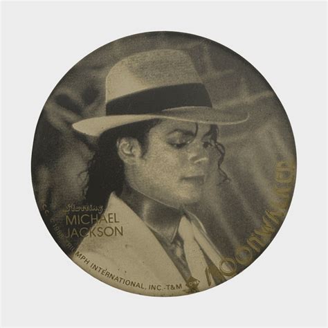 Michael Jackson Moonwalker Large 3″ Towa Badge Button Japan Michael Jackson Market