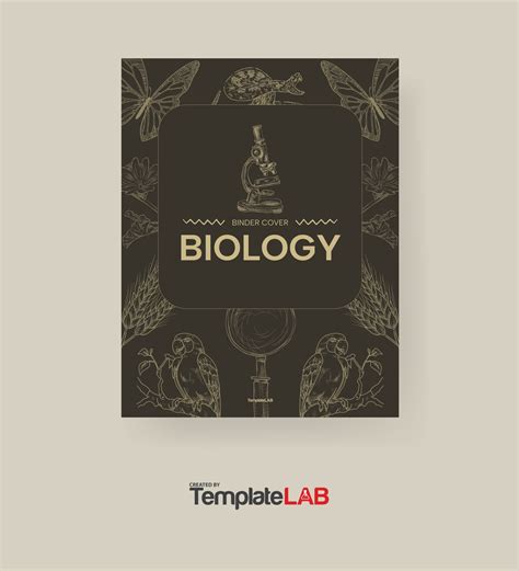 Anatomy Binder Cover Printable