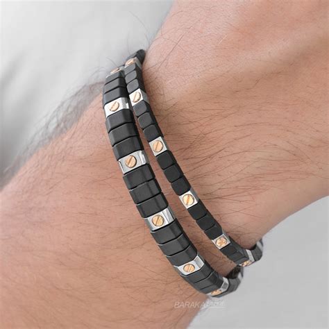 Baraka Cyborg Ceramic Bracelet Br351021rocn Baraka Store