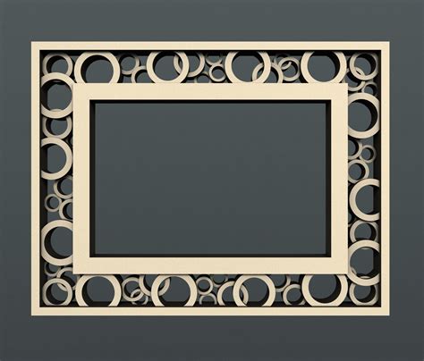 D STL Models For CNC Set Photo Frames D Model CGTrader