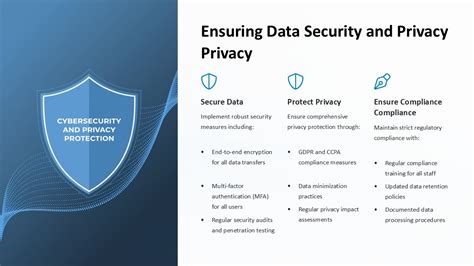 Ensuring Data Security And Privacy Powerpoint Presentation Slidevilla