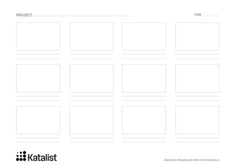 Free Storyboard Templates