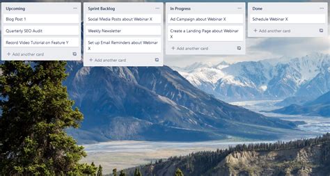 7 Trello Board Examples For Agile Marketing Teams Templates