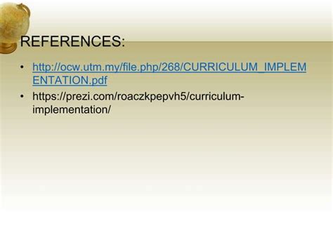 Models Curriculum Implementation Online Materials Pptx