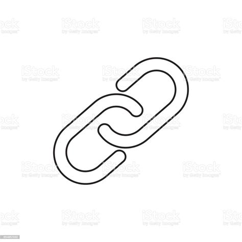 Line Chain Connection Element Symbol Icon Stock Illustration Download Image Now Business