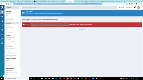 logging in the csrf protection key did not match page 2