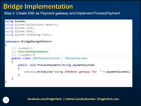 Sql Server Net And C Video Tutorial Bridge Design Pattern Slides