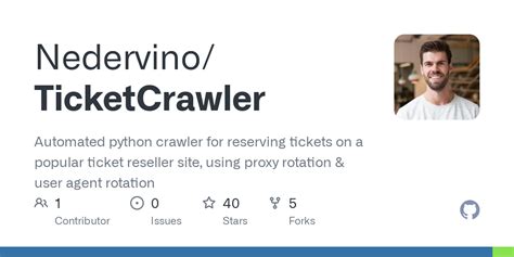 github nedervino ticketcrawler automated python crawler for
