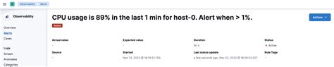 Make Rule Tags In Alert Details Page To Match With The Design · Issue