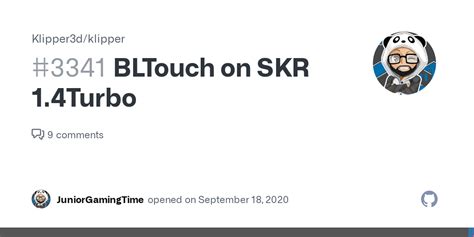 bltouch on skr 1 4turbo · issue 3341 · klipper3d klipper · github