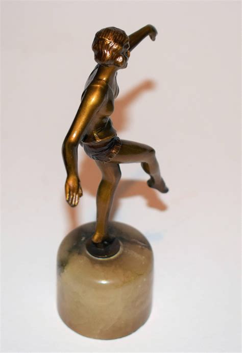 Delightful And Original 1930s Art Deco Spelter Female Figure At 1stdibs