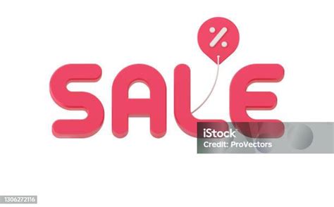 빨간색 판매 3d 벡터 일러스트레이션 첨부 된 쇼핑 풍선과 수익성 특별 제안의 볼륨 문자 3차원 형태에 대한 스톡 벡터 아트 및 기타 이미지 Istock