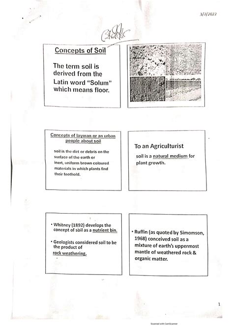 Solution Soil Science Definition Of Soil Branches Of Soil Studypool