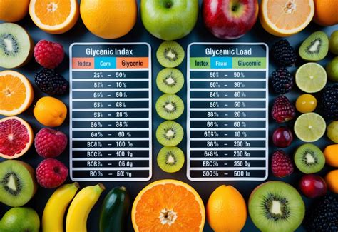 Glycemic Index And Glycemic Load Per Serving Of 50 Fruits Plant