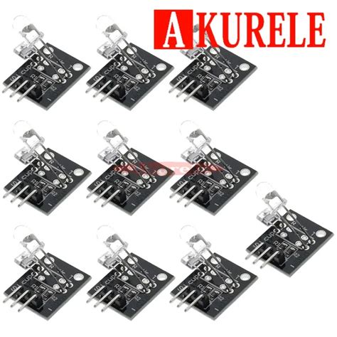 10pcs ky 039 5v heartbeat sensor senser โมดูล by finger สำหรับ arduino