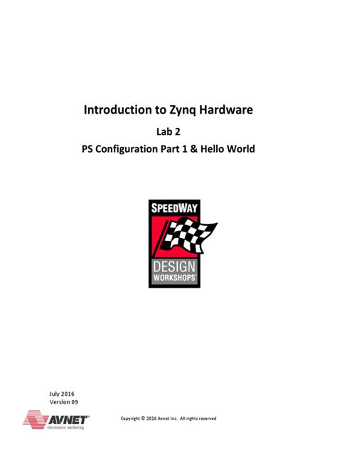 zynqhw 2016 2 lab 2 v09 pdf usb dynamic random access memory