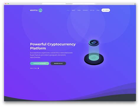 25 Best Responsive Cryptocurrency Website Templates 2020 Avasta