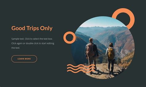 Good Trips Only Css Template By Nicepage