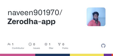 Github Naveen901970zerodha App
