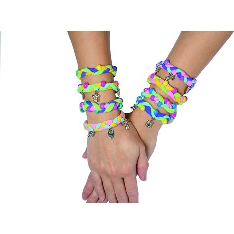 Set Creativ Pentru Realizarea Bratarilor Bratari Impletite Galt 120 Piese Emag Ro