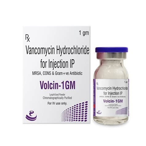 Best Vancomycin Hydrochloride For Injection Volcin 1 Gm