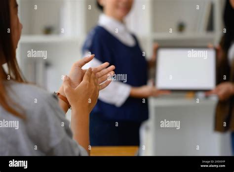Students Applauding Their Classmate After Finishing Classroom