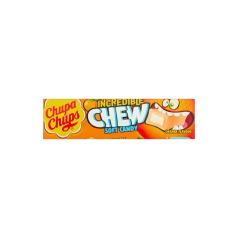 Chupa Chups Orange Chews 45g Made In Eatalia