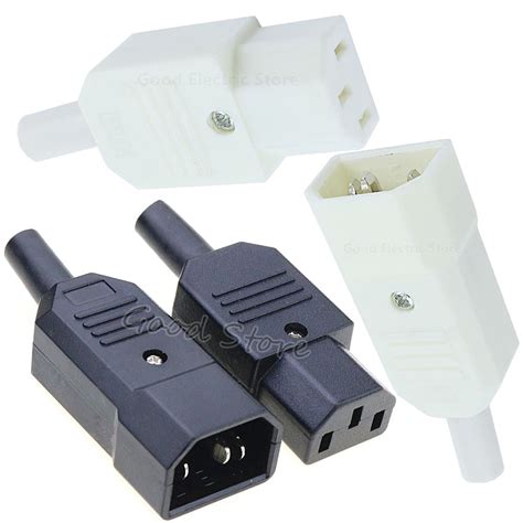 Thgs 250v 10a Power Connector Iec 320 C14 Plug To Grandado