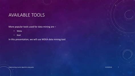 Association Rule Mining Using Weka Pptx