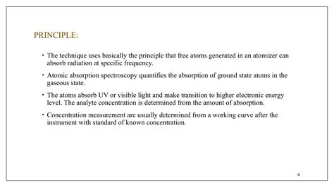 Presentation On Atomic Absorption Spectroscopy Pptx