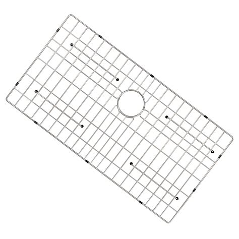 Stainless Steel Sink Grid And Protectors For Bottom Of Kitchen Sink26 X 14 Inches With Rear