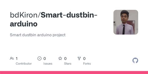 Github Bdkironsmart Dustbin Arduino Smart Dustbin Arduino Project