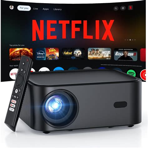 Projetor Intelectual Netflix 1500 Ansi Licenciado Oficial Projetor