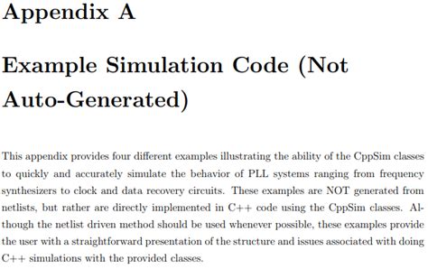 PLL Simulating Using CPPSIM With C Code Forum For Electronics