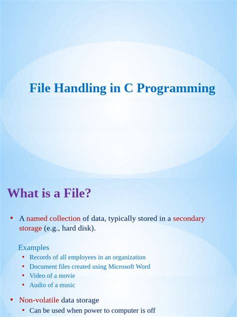 14 File Handling in C | PDF | Pointer (Computer Programming) | Computer File